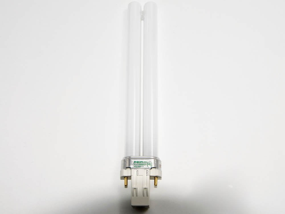 Philips 13W Bright White CFL Bulb - Energy Efficient Compact Fluorescent Light for Home ...