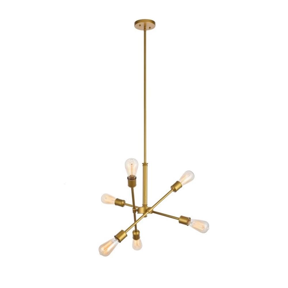 Living District Indoor Modern Home Decorative Bright Ceiling Axel 6 Li ...