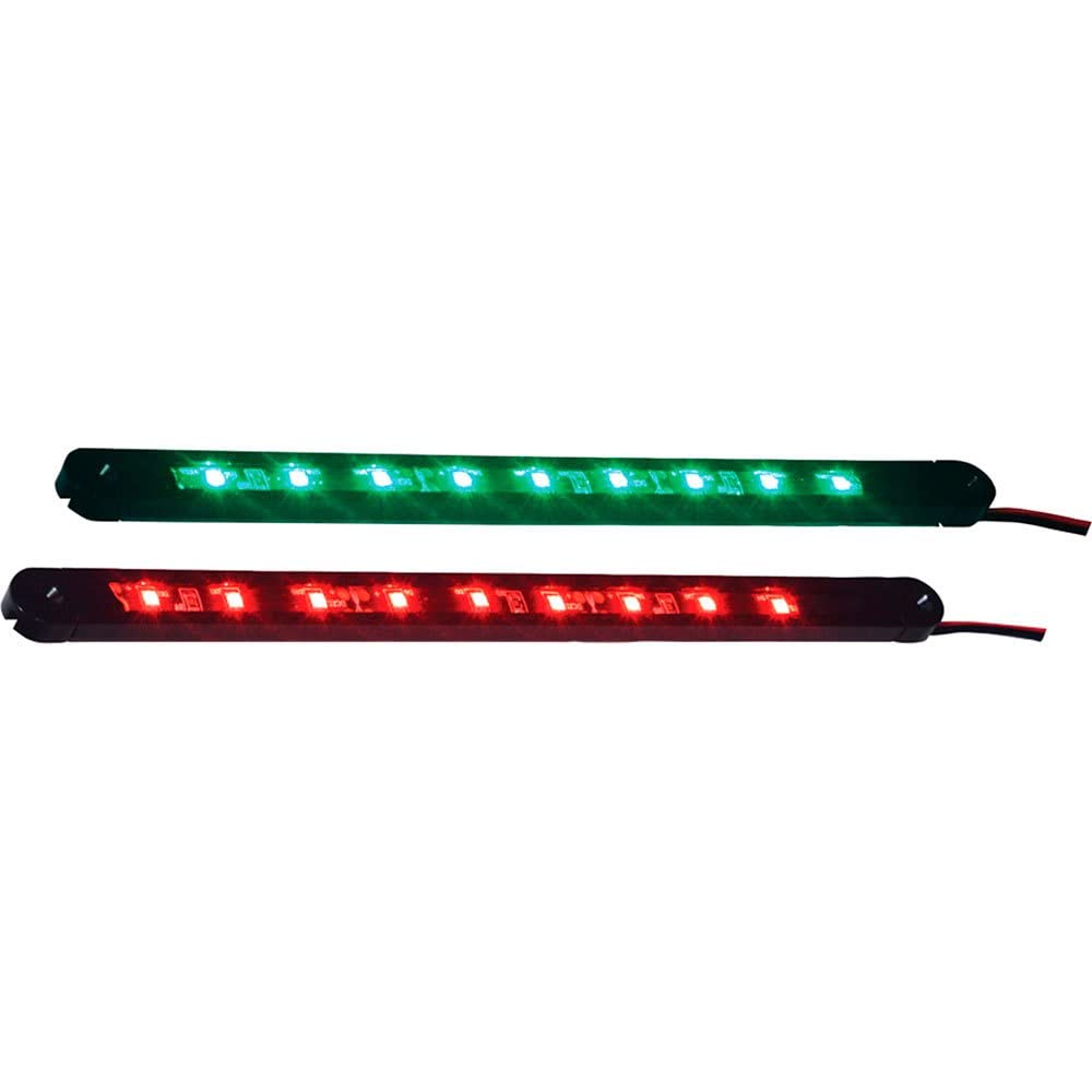 T-H Marine LED Flex Strip Bow Light Set, Red & Green, Model LED-52000 ...