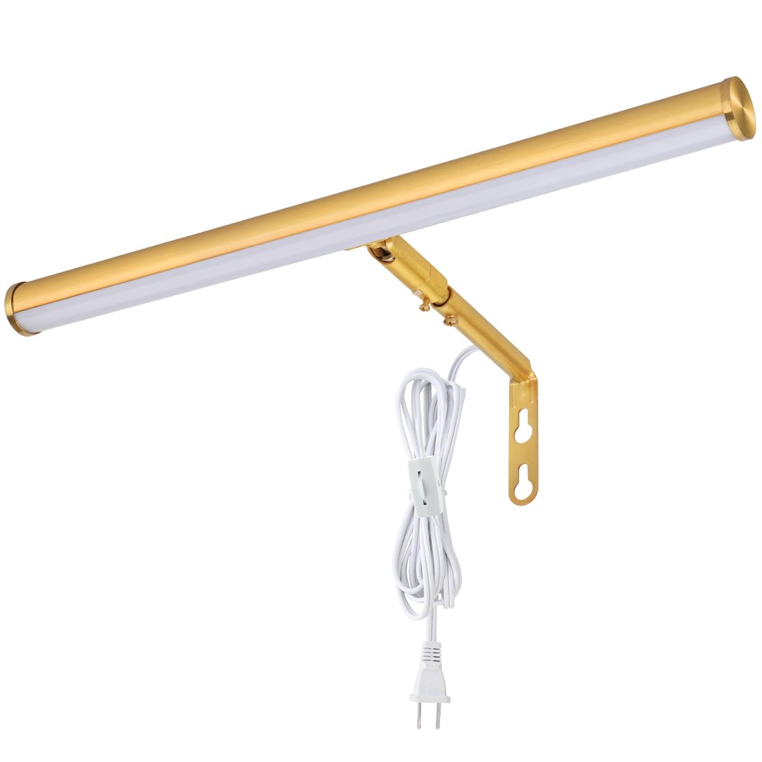 Xbuyee LED Picture Lights for Paintings Plug in, Adjustable Art Light ...