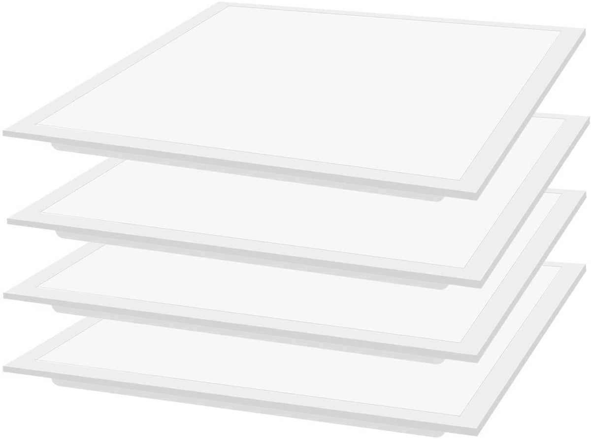 2X2 LED Flat Panel Light,5000K Lighting for Office,45W 2X2 FT Drop ...