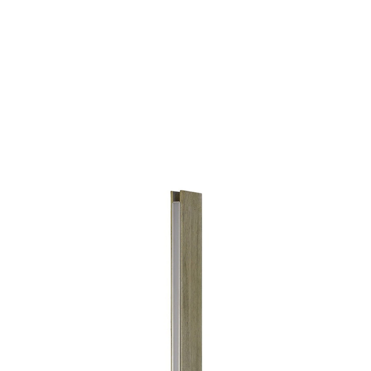 Benzara 61 Inch Wood Floor Lamp, Dimming LED Column, Brown, Model BM27 ...