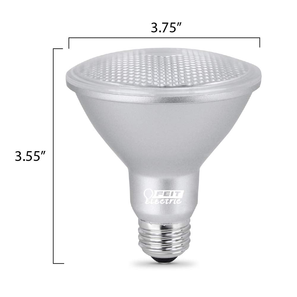 Feit Electric PAR30 LED Spotlight Bulb, 750 Lumen, Dimmable, 5000K Day ...