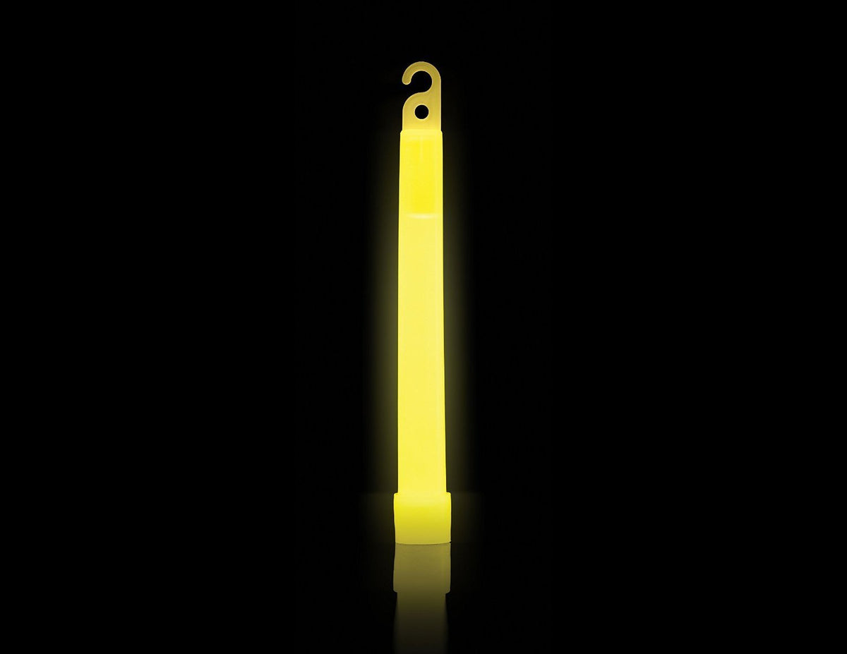 Cyalume Glow Sticks - 6” Emergency SnapLight Flares, Yellow, 8 Hour Du ...