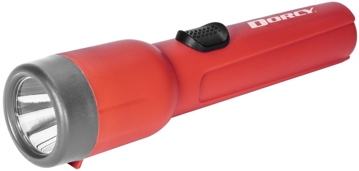 Dorcy 25-Lumen LED Flashlight, 2AA, 10-Hour Run Time, 50-Meter Beam, A ...