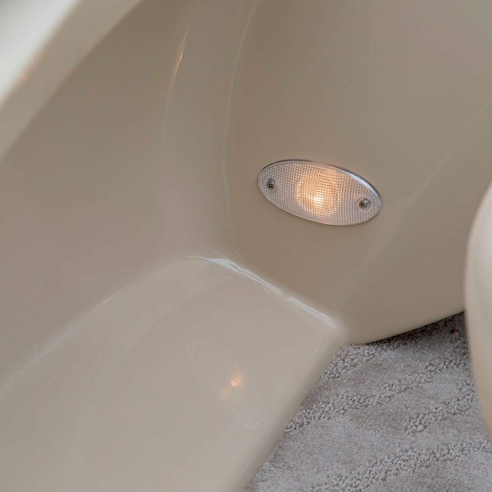 Manufacturers' Select Itc Small Oval Courtesy Light - Rv/Marine Light ...