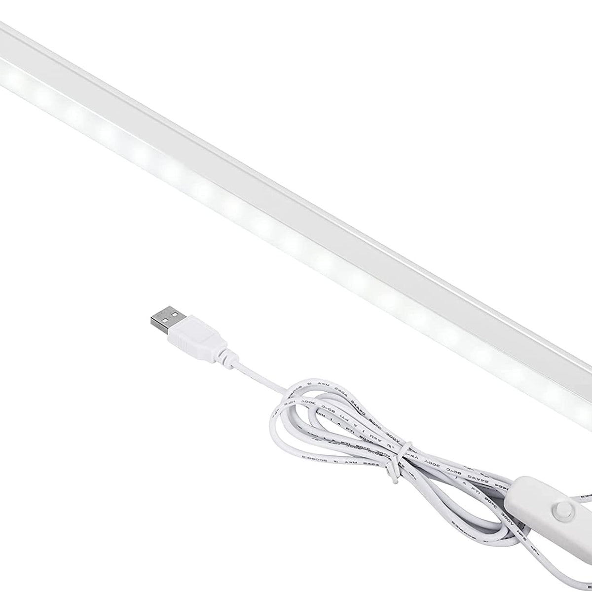 ASOKO Plug-in Led Under Cabinet Lighting, 12 Inch Led Light Strip Bar ...