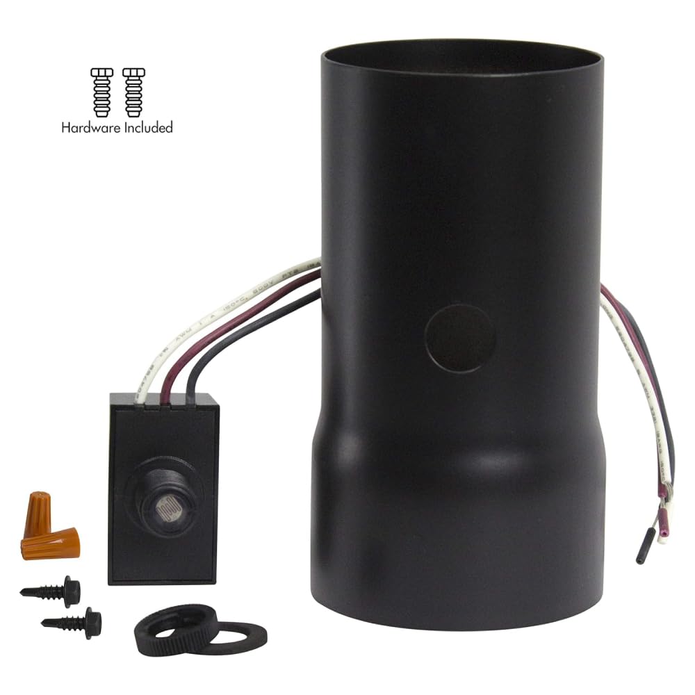 Solus SCP-689-BK-2 Automatic Dusk to Dawn Photocell Light Sensor Switc ...