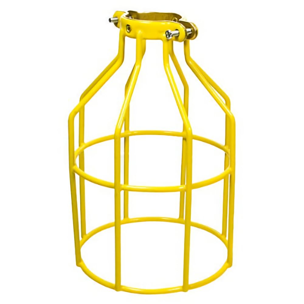 YI LIGHTING Industrial Vintage Metal Lamp Guard Cage for Pendant Light ...
