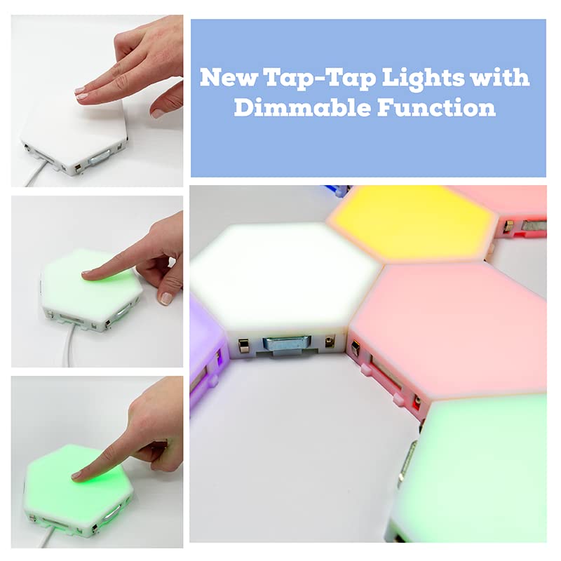 Bright Autism Sensory Lights – Dimmable LED Room Lighting for Play – 1 ...