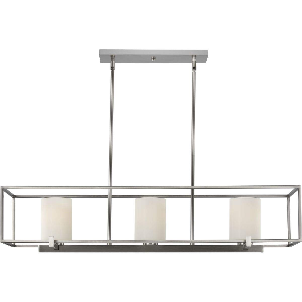 Progress Lighting Chadwick Collection 3-Light Etched Opal Glass Modern ...