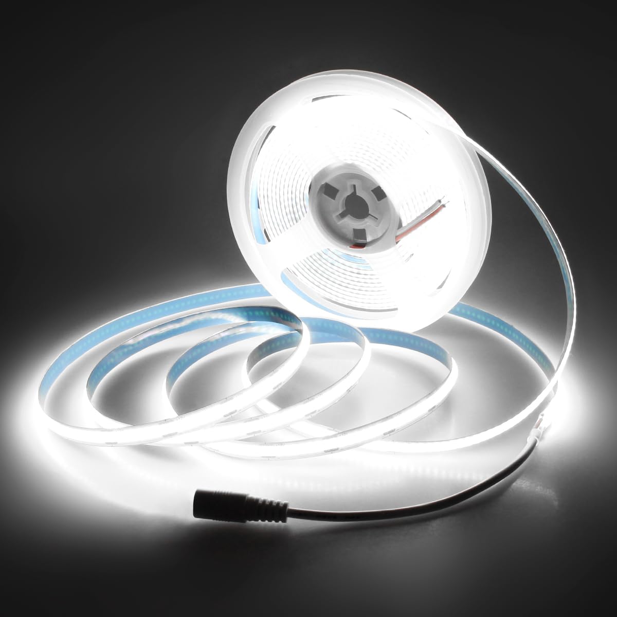 Aclorol 12 Volt Led Strip Lights COB 16.4ft Led Strip Lights for ...
