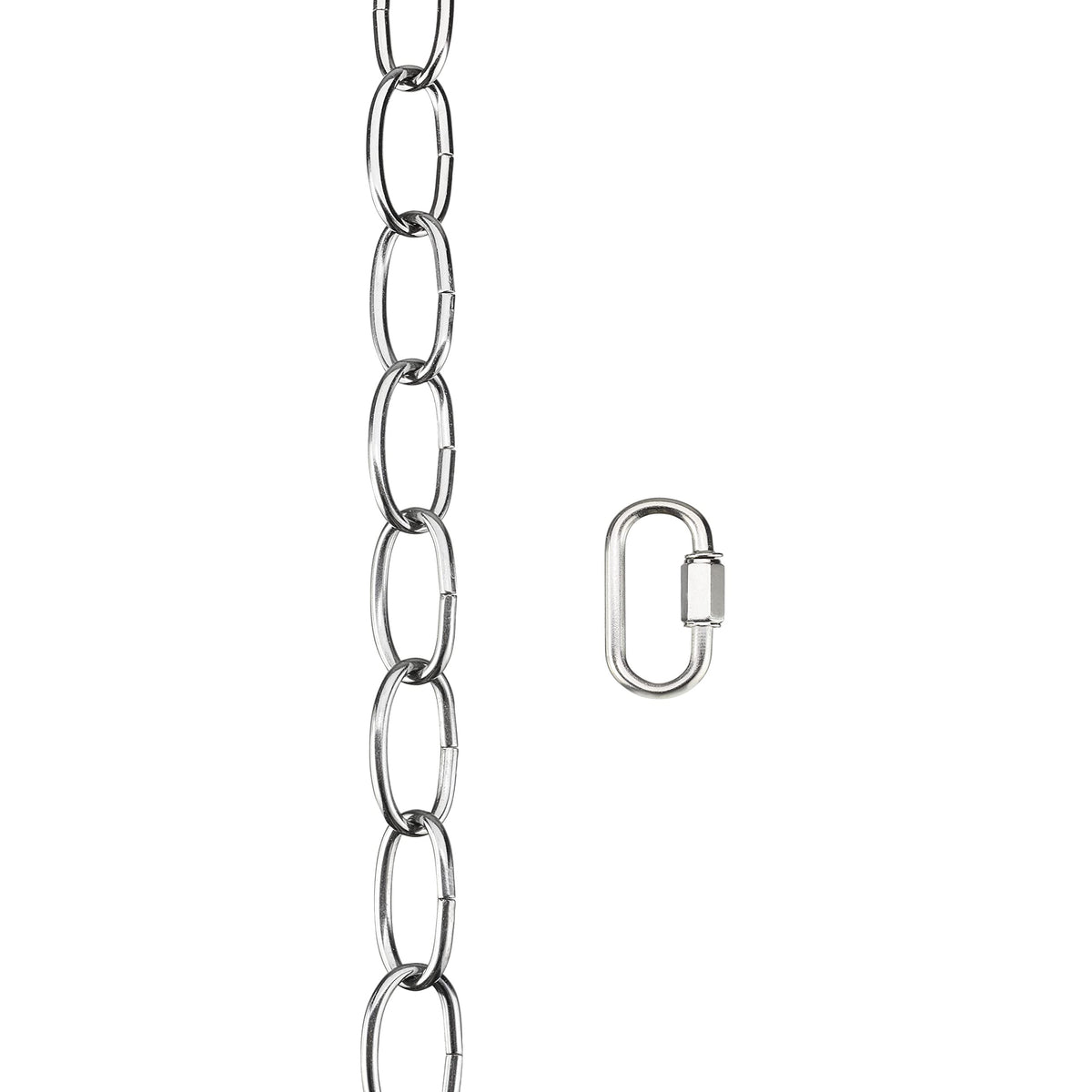 ASPEN CREATIVE 21108-71, Steel 6 Feet Heavy Duty Chain & Quick Link ...