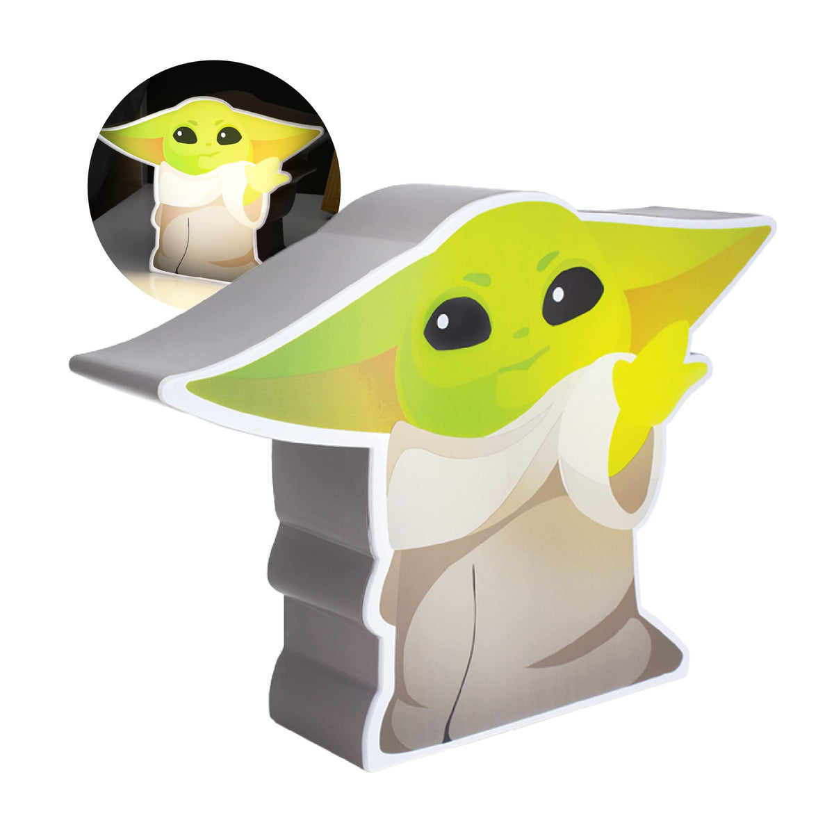 The Mandalorian Baby Yoda Night Light, Grogu The Child Officially ...
