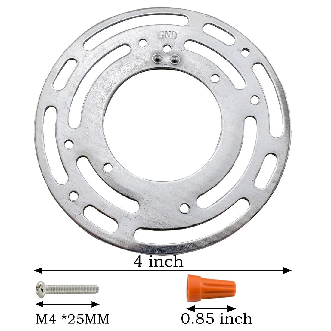 Marrteum 4 Pack Universal Light Crossbar Kit Ceiling Light Fixture Mou ...