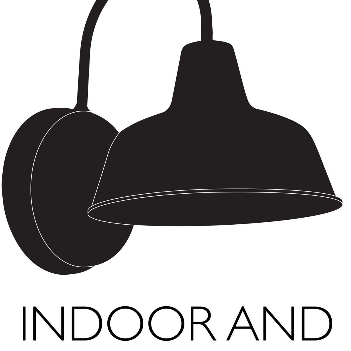 Design House Mason Barn Light - Indoor/Outdoor Wall Mount, 8in Galvani ...
