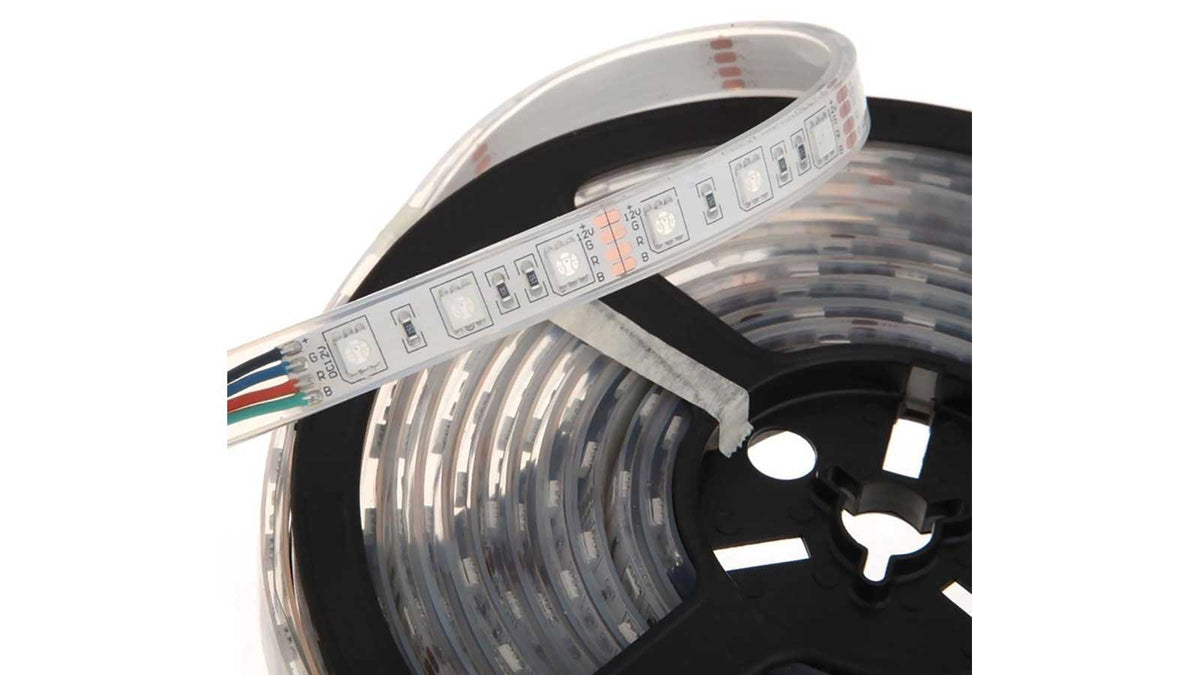 T-H Marine Led Strip Light Kit - Rgb Color Change, Waterproof Plastic ...