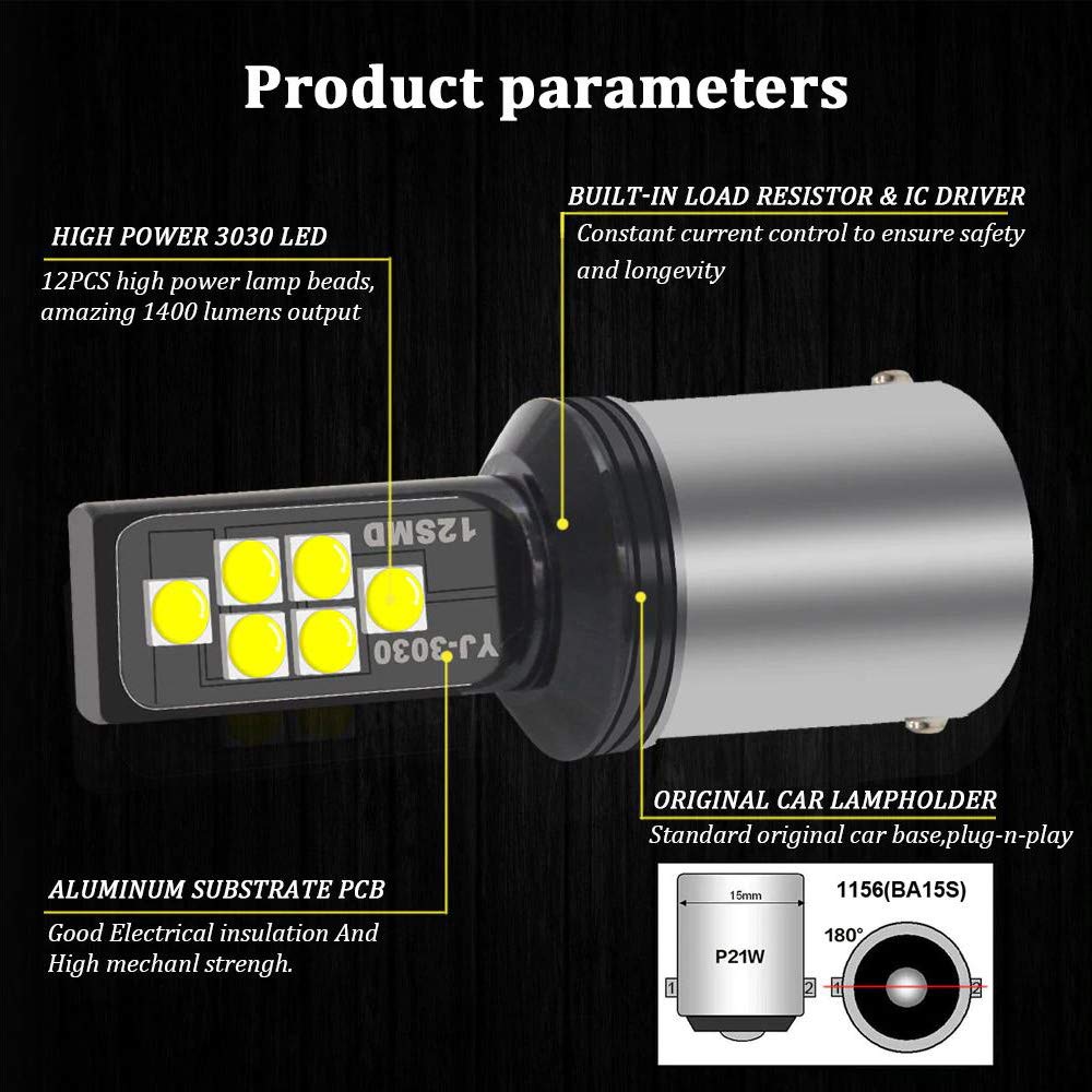 SOCAL-LED LIGHTING 1156 BA15s Pink Purple LED Turn Signal Bulb Advance ...
