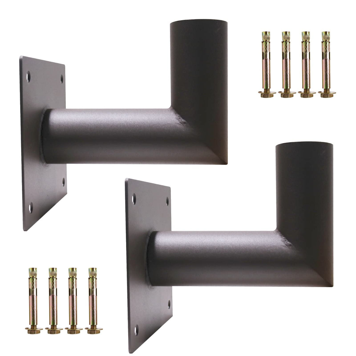 JC-LGL 90 Degree Wall Mount Bracket with 2-3/8in OD Tenon, Tenon ...