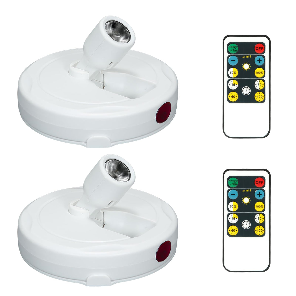 KANESIKI Cordless Spotlight Battery Powered, LED Accent Lighting with ...