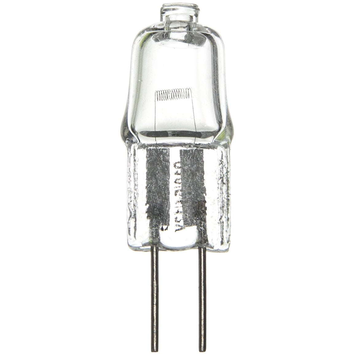 12 Pack Sunlite Halogen 5 Watt Single Ended T2.5 Bi-Pin Base Clear Lig ...