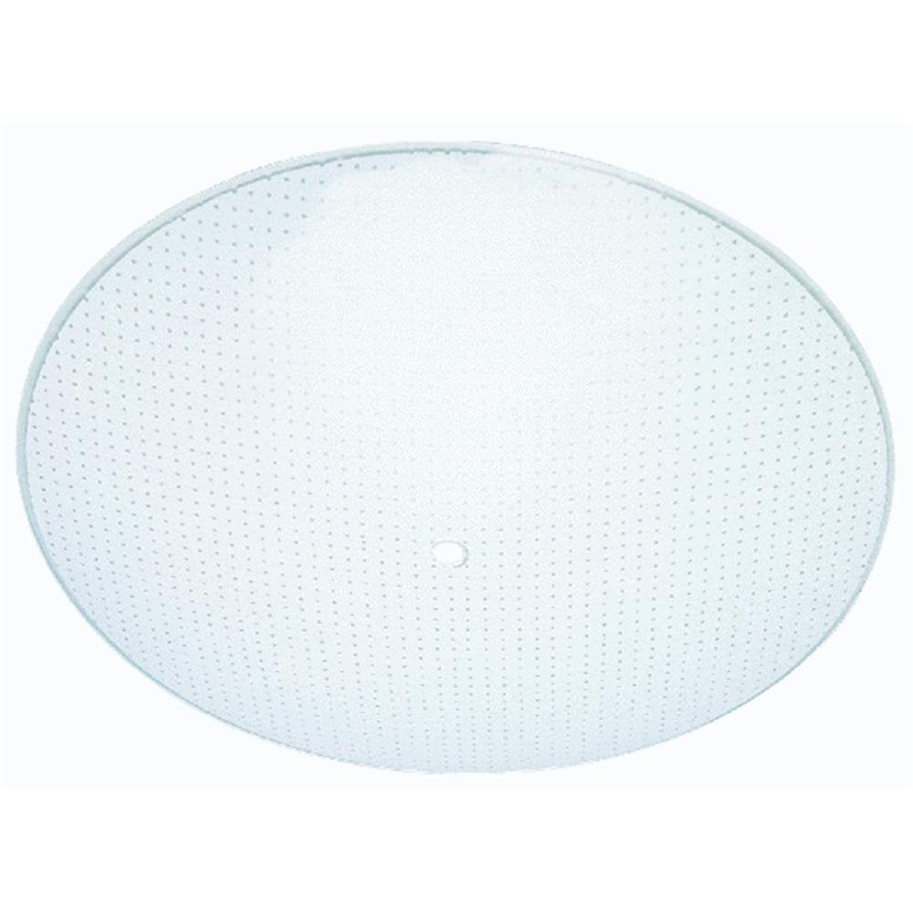 Westinghouse 13-Inch Round Glass Diffuser, Model 81819, White, Durable ...