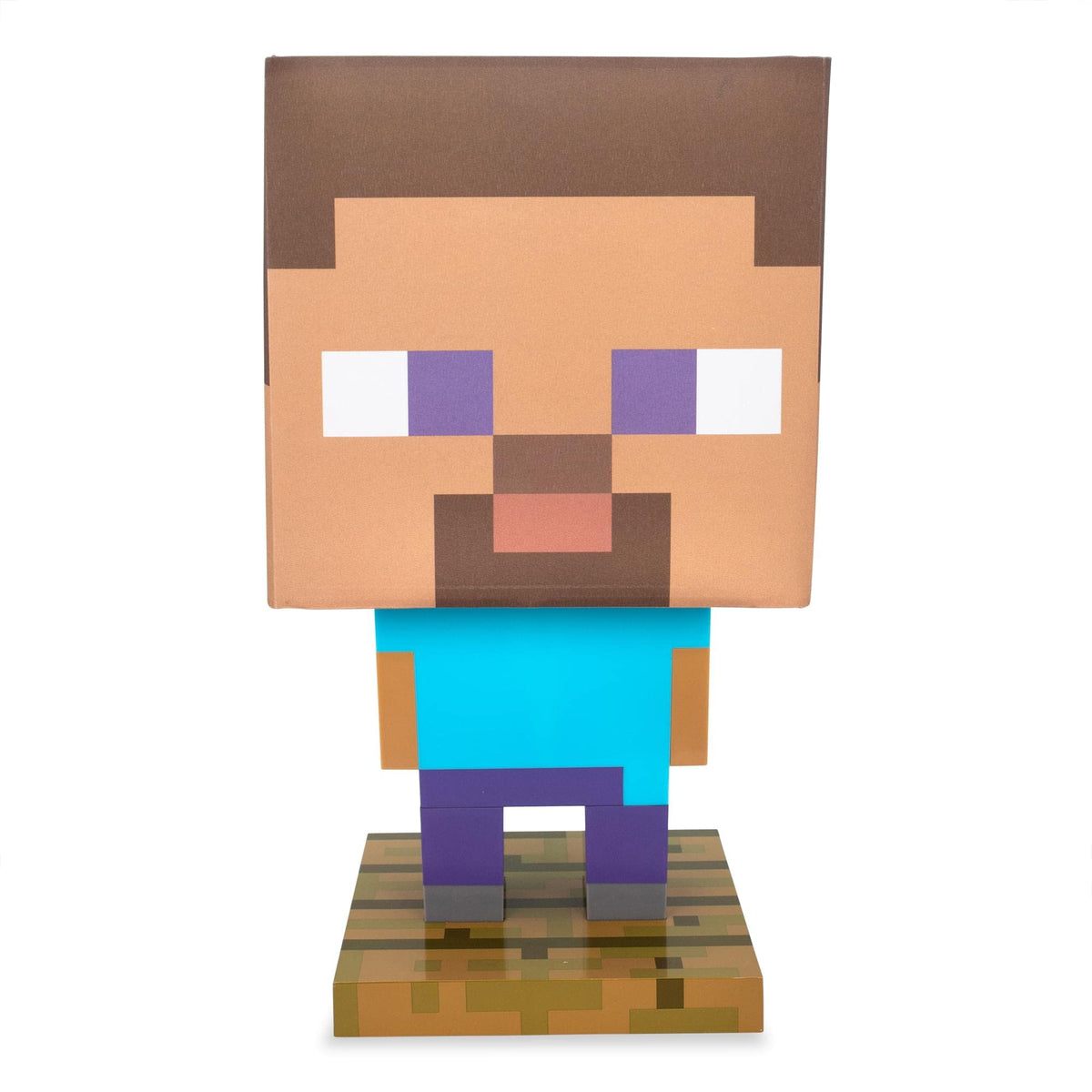 Minecraft Steve Figural 13-Inch LED Desk Lamp | Mood Light For ...