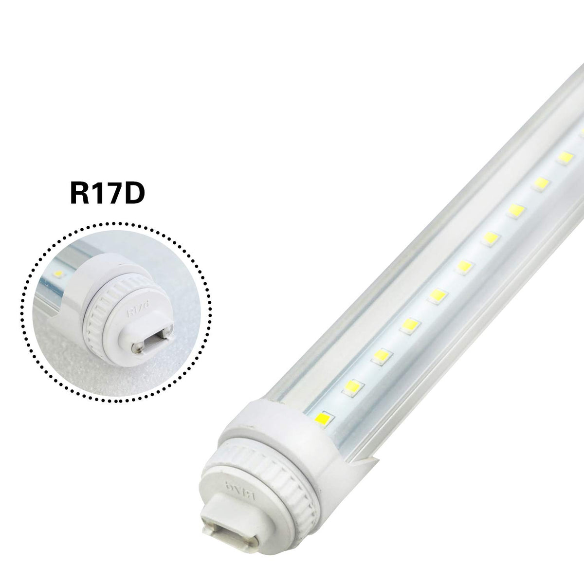 WYZM R17D LED Tube Light 20W F48T12/CW/HO 4-Pack 5500K White Color ...
