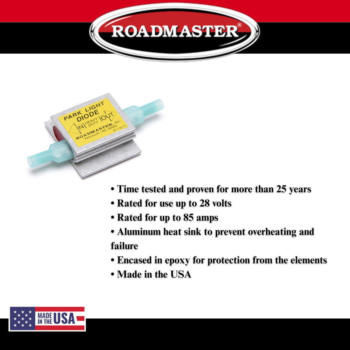 Roadmaster 690 Park Light Diode - LED Lighting for Outdoor Use ...