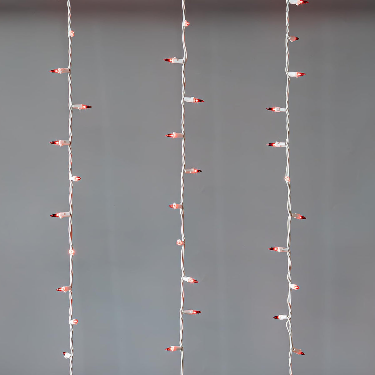 Brite Star 100 Count Mini String Christmas Lights Red - 22 Feet Indoor ...