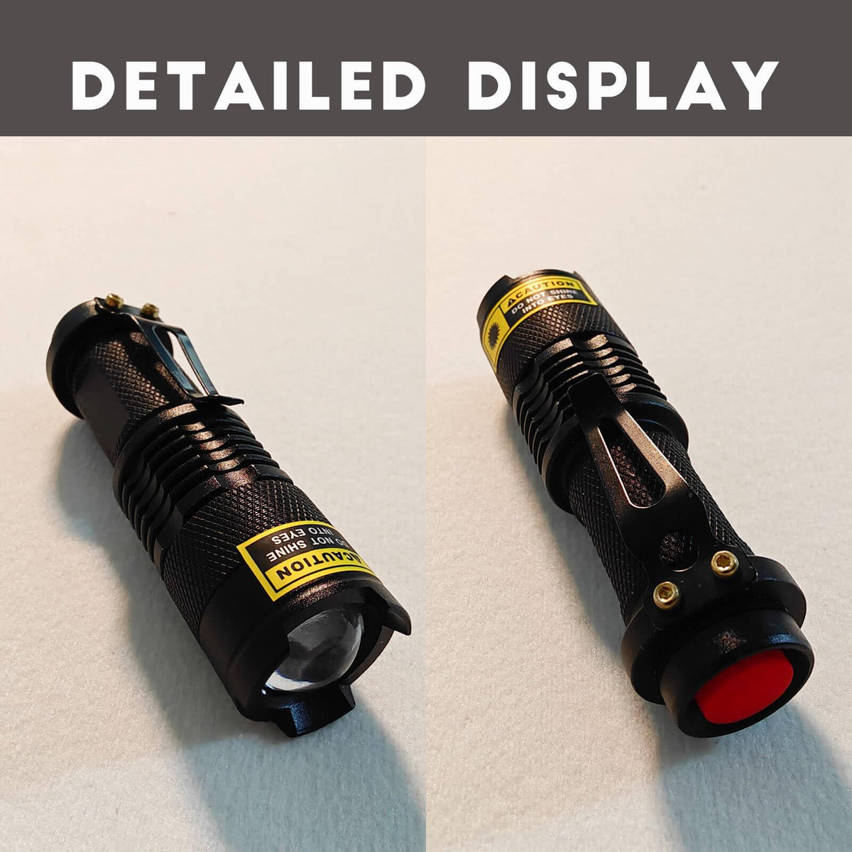 METII R1 Low-Lumen Mini Red Flashlight - Zoomable, Dim Red Light ...