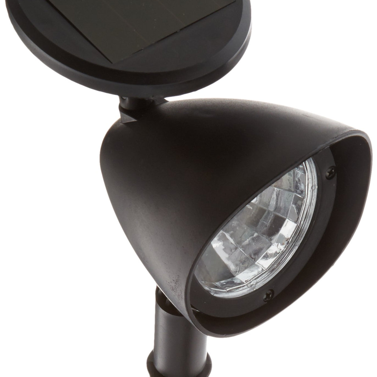 Solar Powered Lights (Set of 4)- LED Outdoor Stake Spotlight Fixture ...