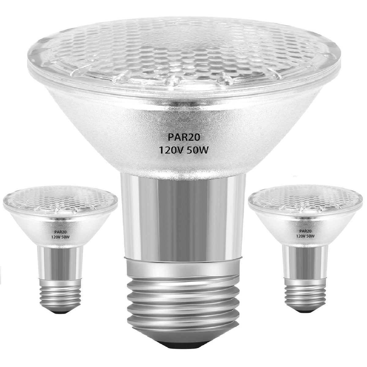 Jaenmsa 50W 120V Par20 Bulbs 2 Pack, 50 Watt Dimmable Par20/Fl25 Halog ...