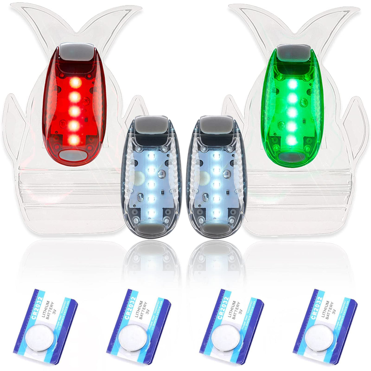 Amzonly 4Pcs Navigation Lights For Boats Kayak, Led Safety Light, 3 Ty ...