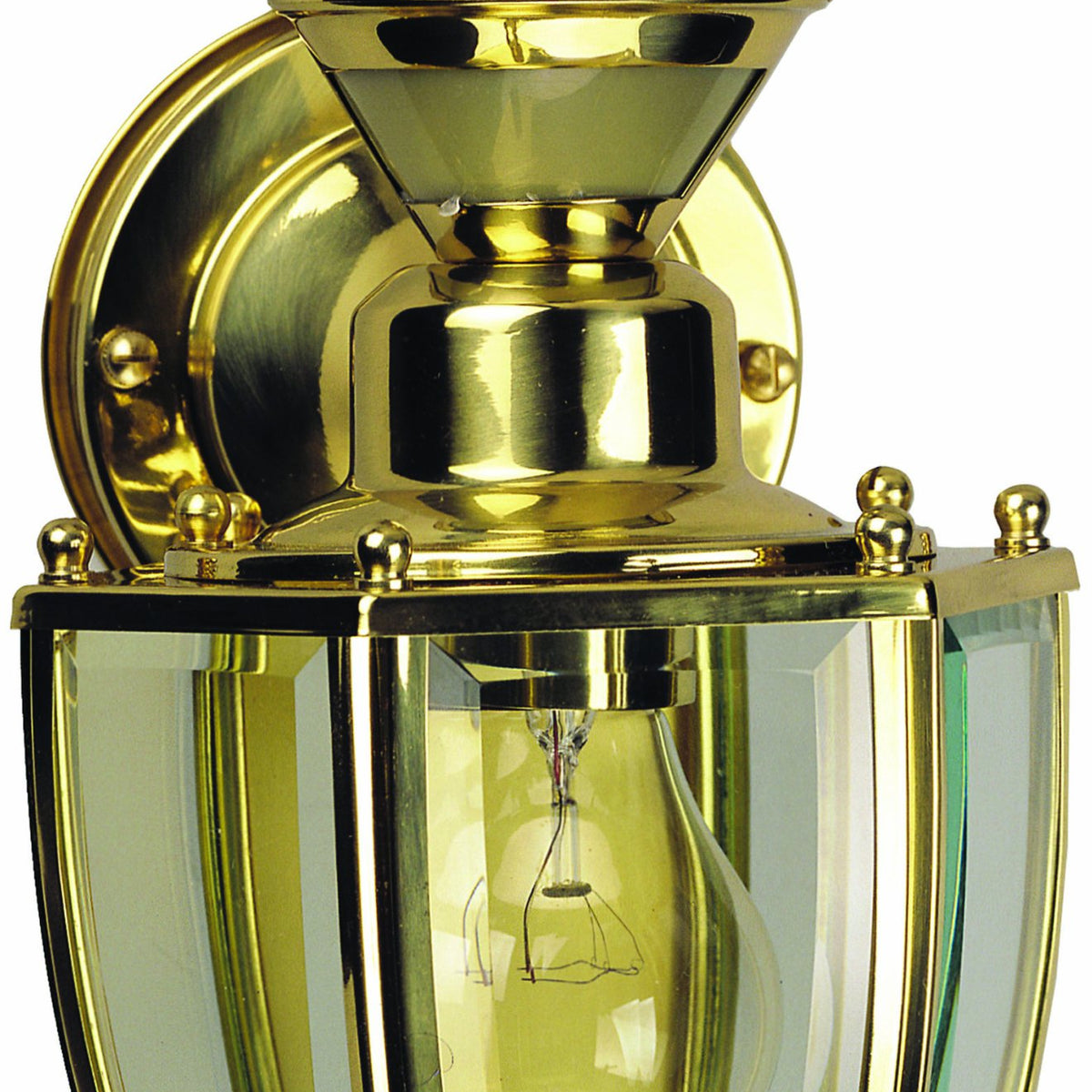 Heath Zenith Motion Activated Decorative Light, Polished Brass, Model ...