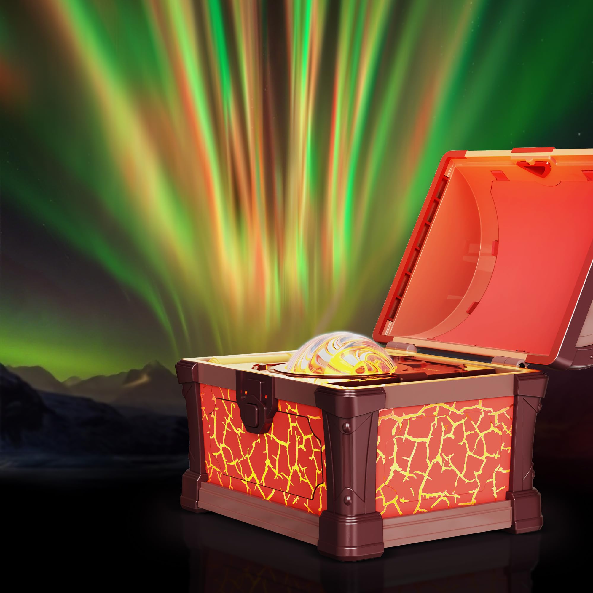 L LOHAS LED Treasure Projector Night Light, Galaxy & Northern Lights, – Lightsdaddy