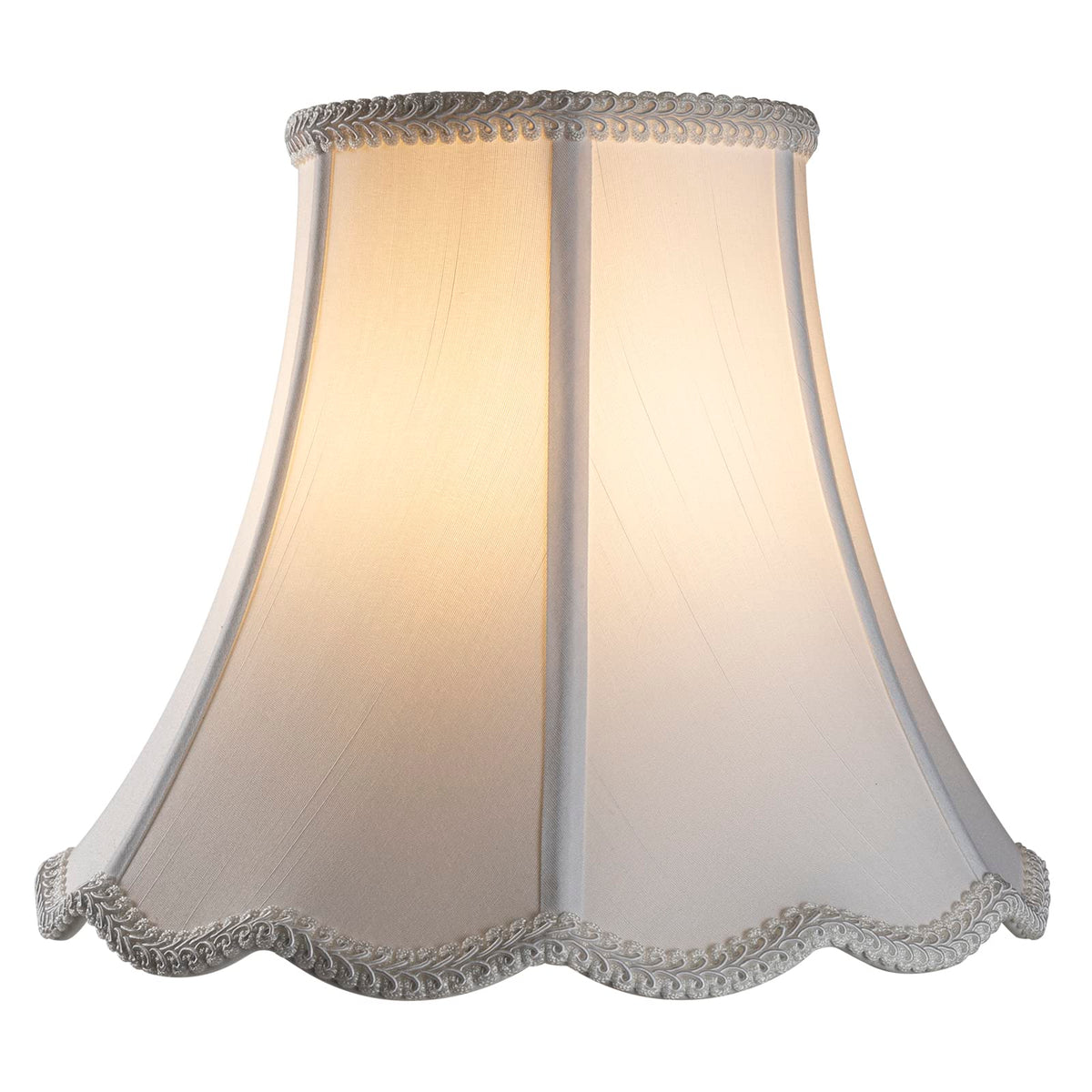 White Bell Lamp Shade - Perfect Replacement for Table Lamps | Saangseon ...
