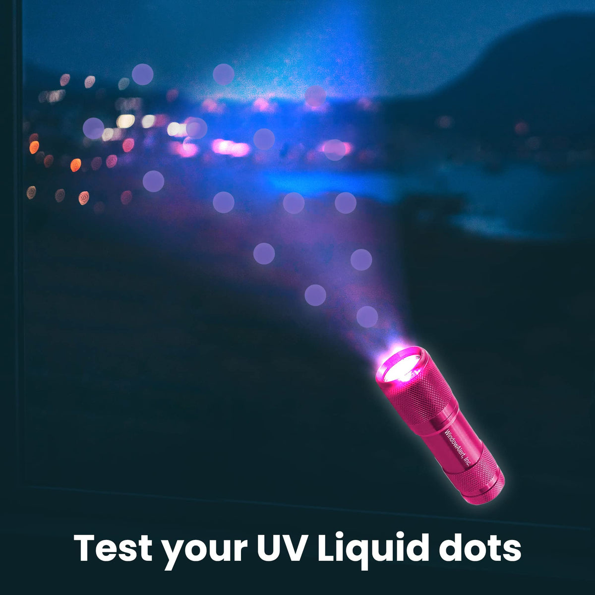 Windowalert Uv Flashlight Tester - 395 Nanometer Led Uv Black Light Fl ...