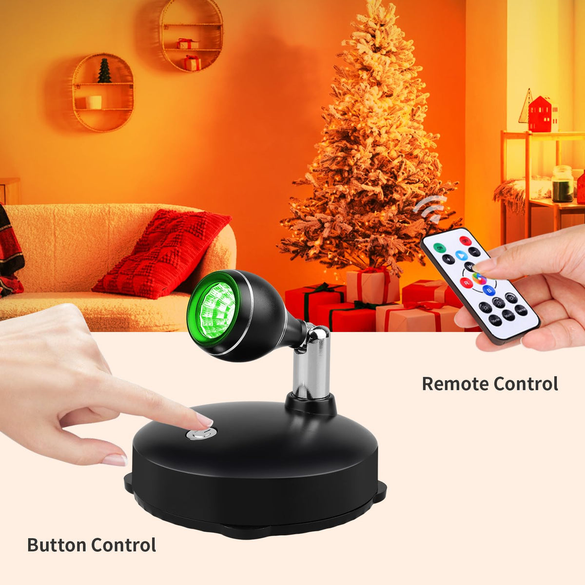 LEASTYLE Wireless Spotlights Rechargeable Sopt Lights Indoor with ...
