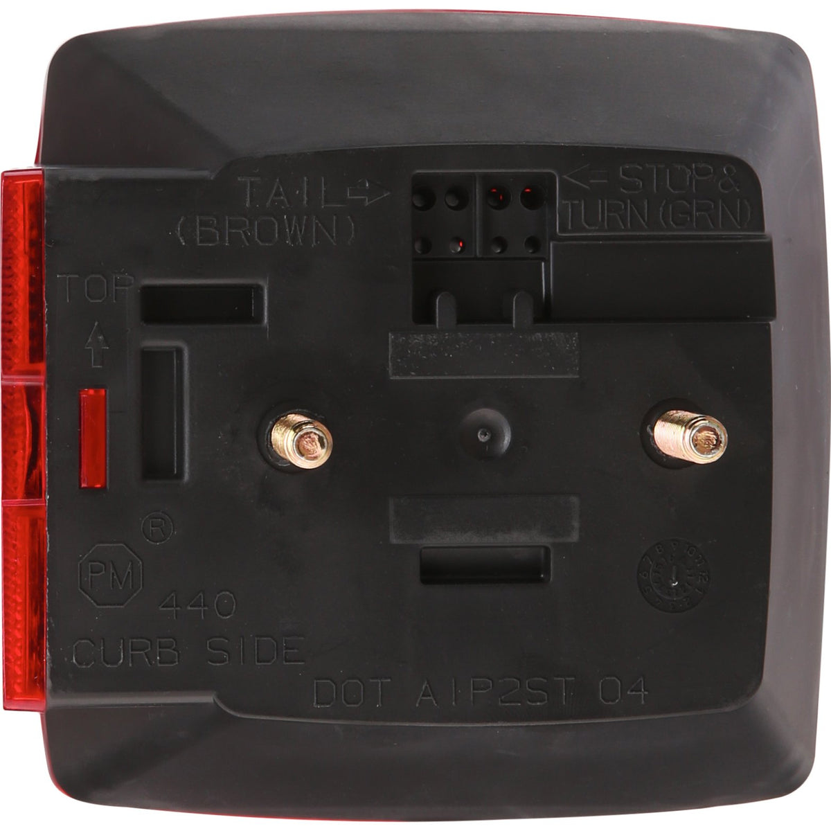 Peterson Manufacturing V440 Combination Stop and Tail Light, Red ...