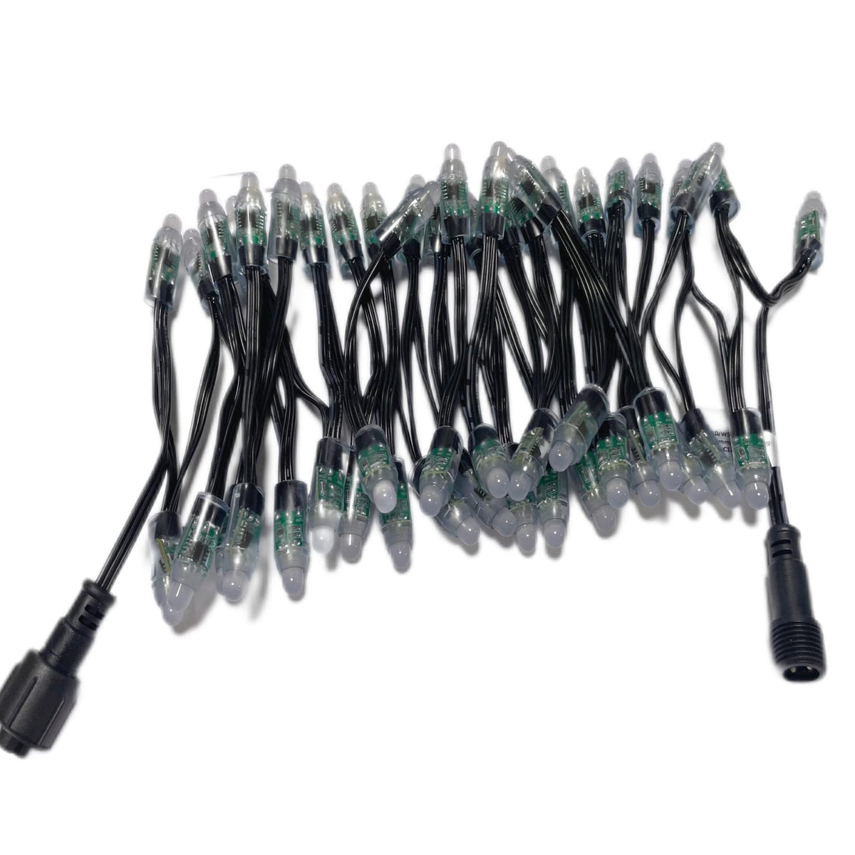 REXTiN WS2811 LED String Pixels Digital Lights Addressable Waterproof ...