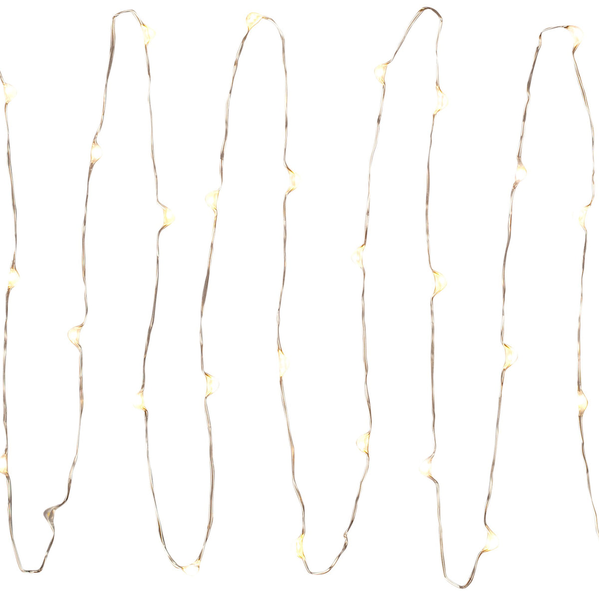 GERSON Everlasting Glow Micro LED Light String, 30 Warm White Lights ...