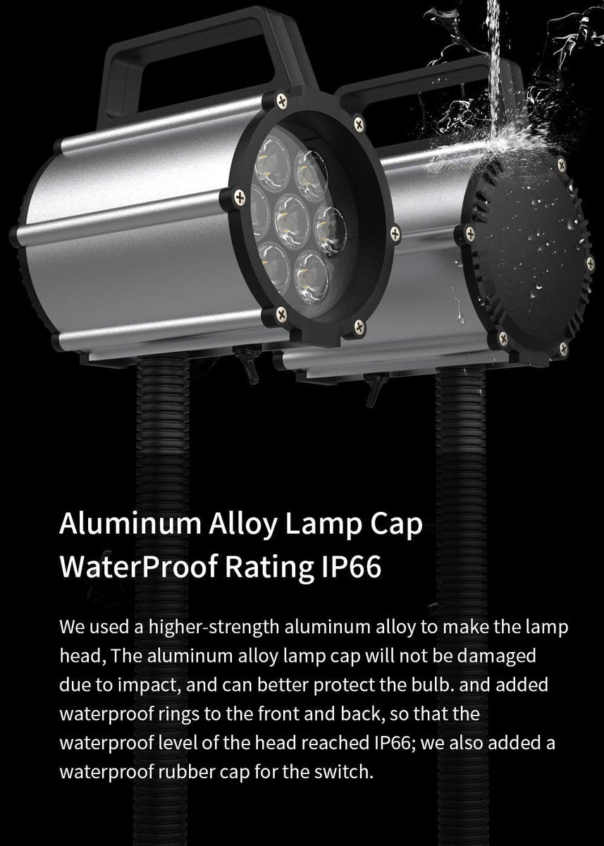 Work Desk Light, Machine Work Light, Led Flexible Gooseneck Light 700 ...