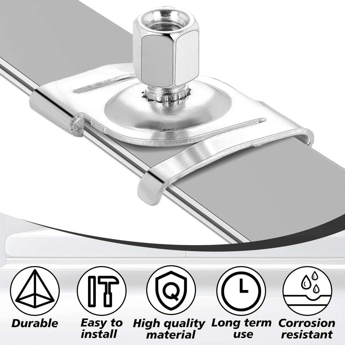 Shimeyao 10 Pcs T Bar Ceiling Clips Track Lighting Attachment 120V T B ...