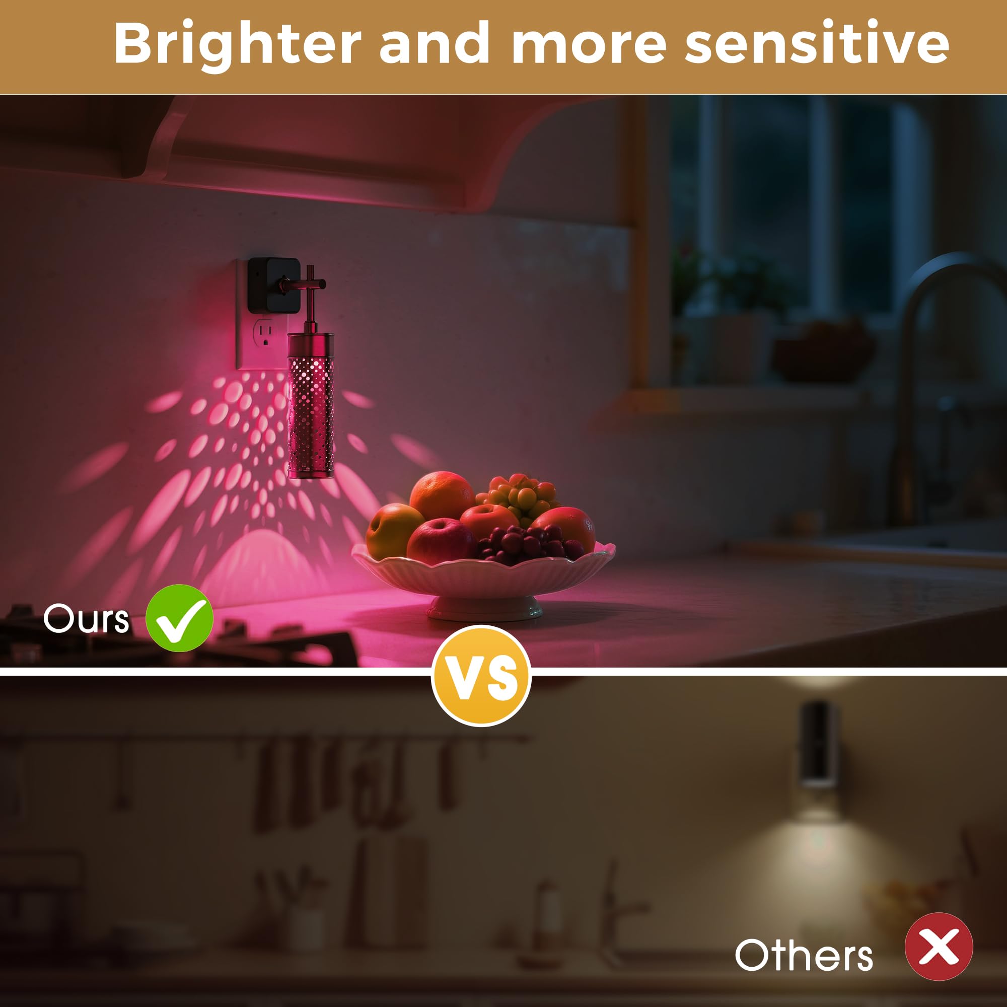 L Lohas Led Night Light Color Changing Night Lights Plug Into Wall Rgb ...
