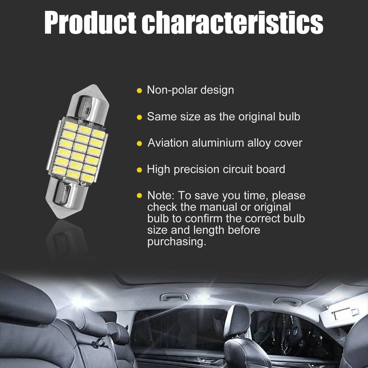 14 pcs F250 F350 White Interior LED Lights Replacement Bulbs for 1999 ...