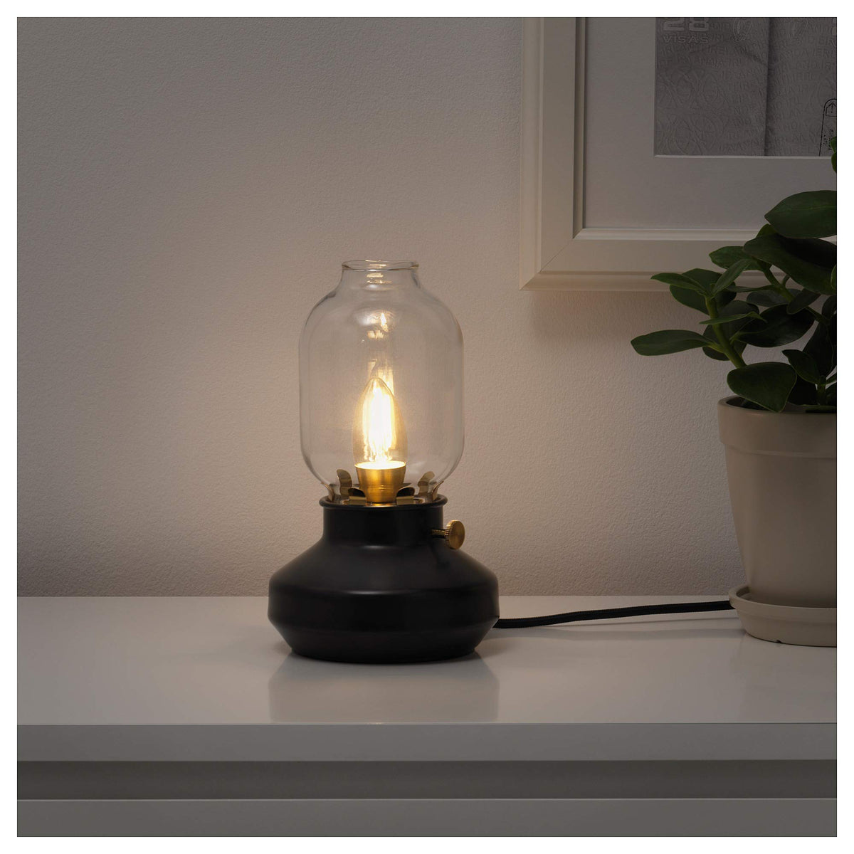 IKEA Rollsbo E12 Dimmable LED Bulb, 200 Lumen, Glass, Chandelier Brown ...