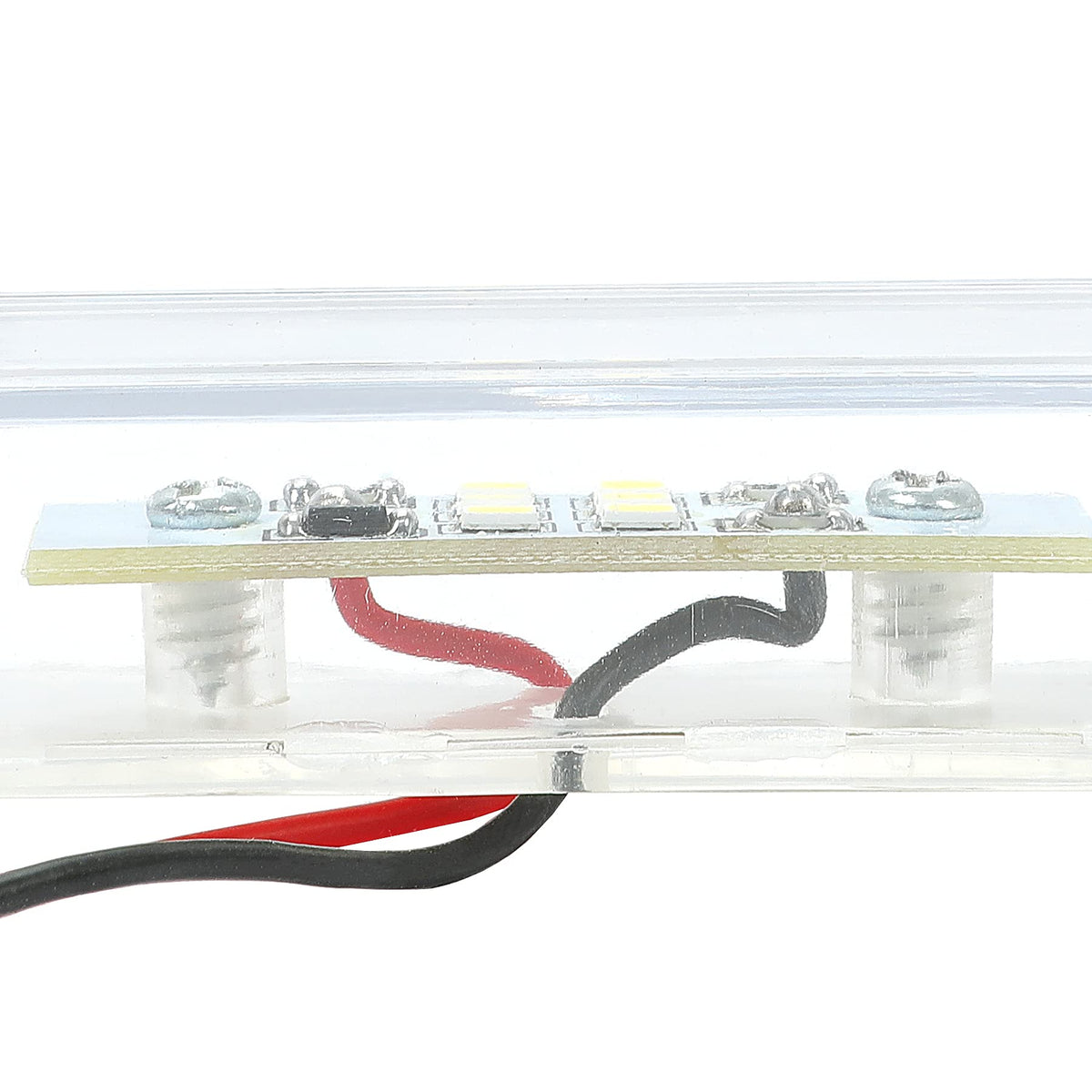 HECASA Roll Pan License Plate LED Light Tag Light, Clear Plastic, Mode ...
