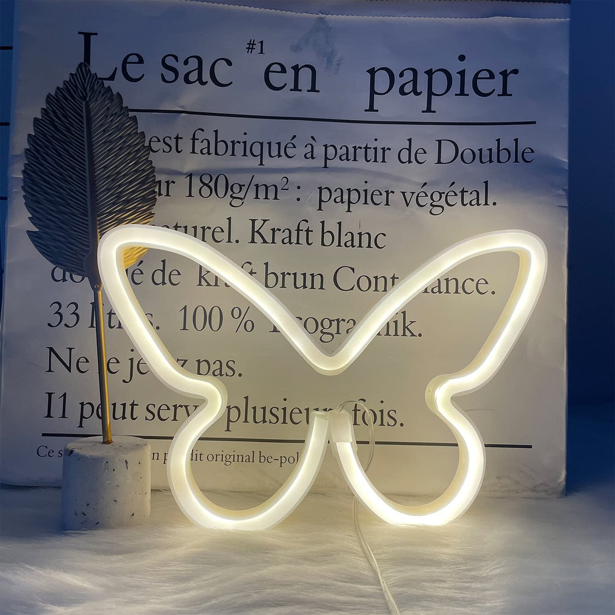 Enuoli Butterfly Led Neon Decorative Lights, Neon Signs Butterfly ...