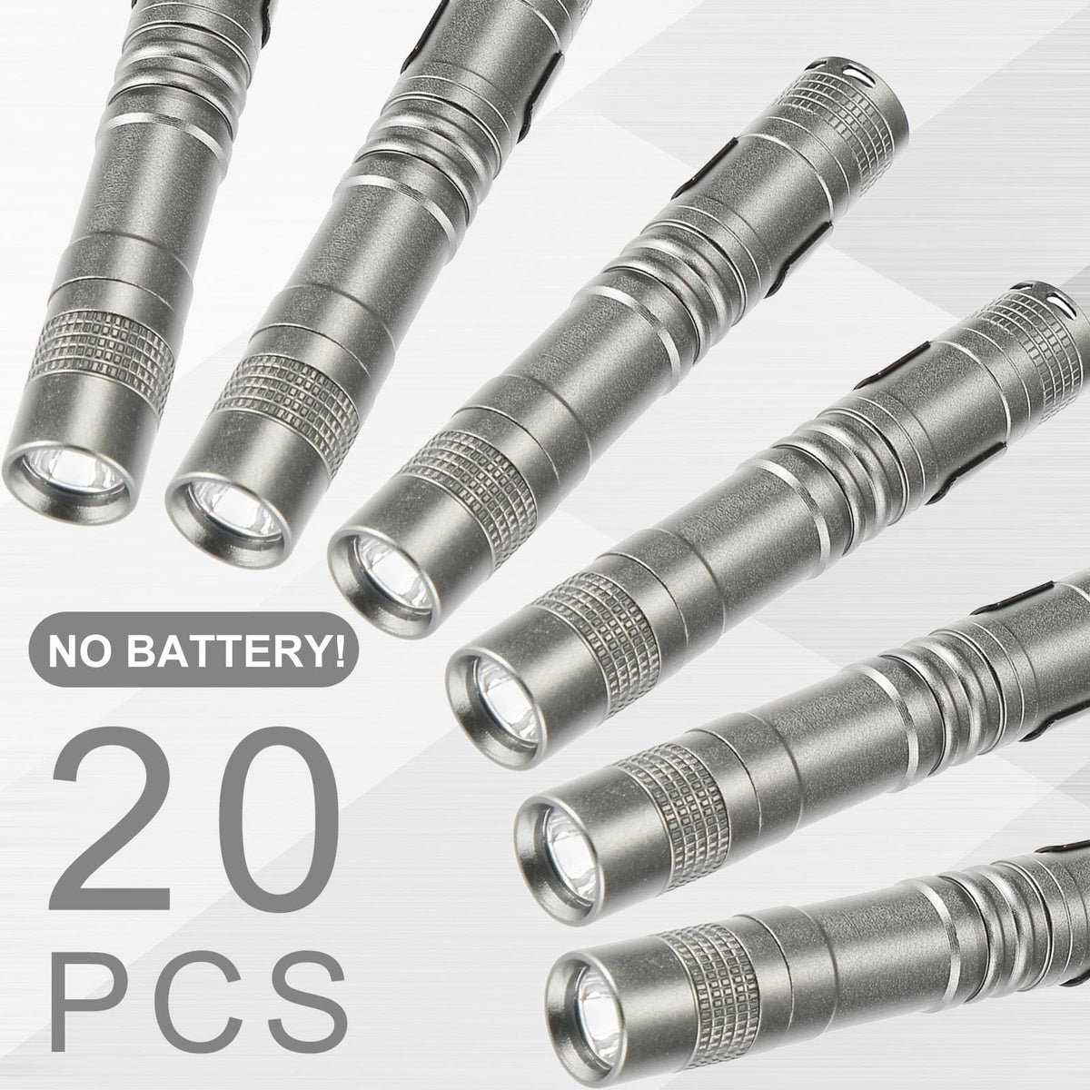Hortsun Mini Pen Light Flashlights - 20 Pcs LED Handheld Torches, 3.54 ...